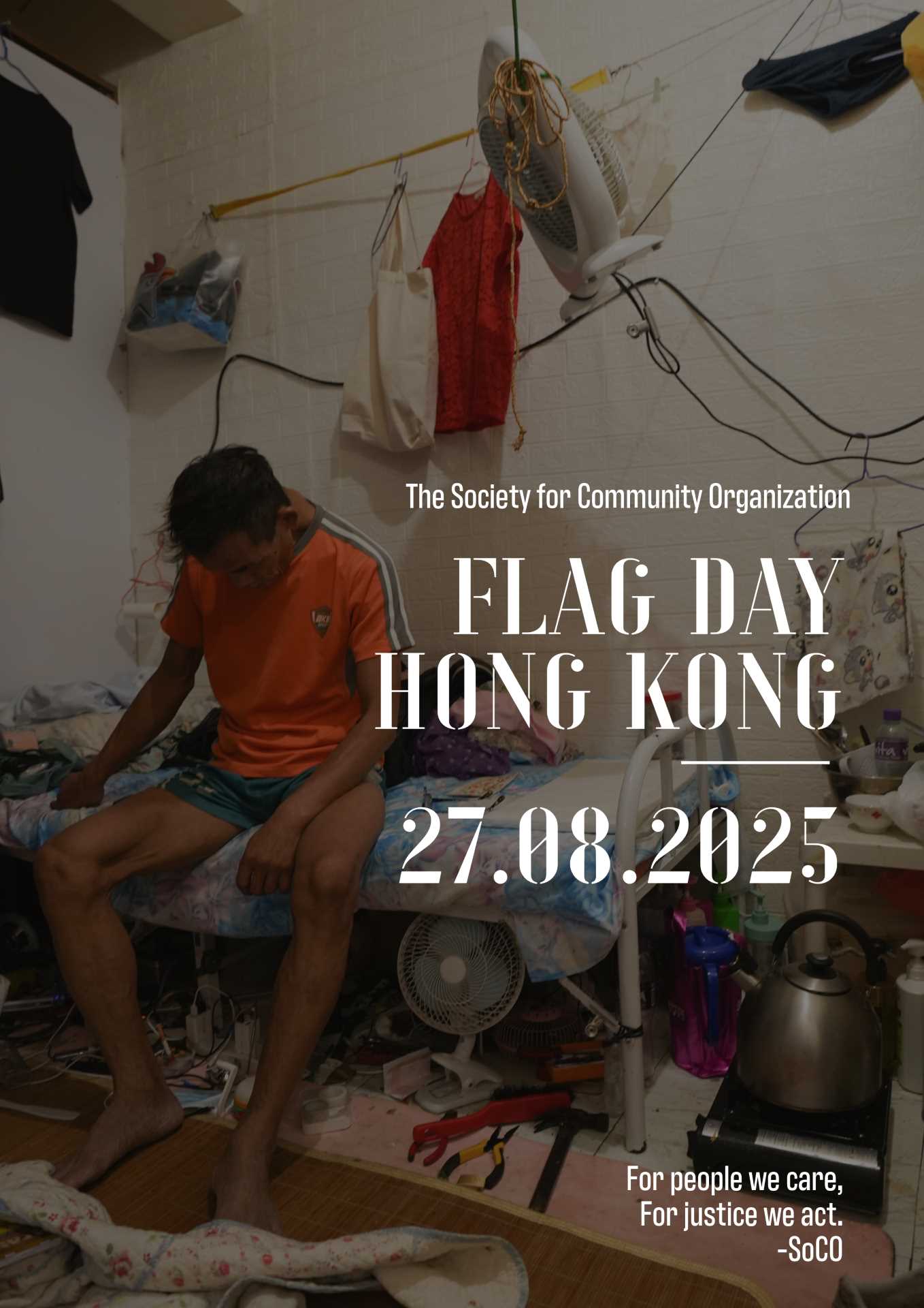 Flag Day in Hong Kong Island 2025 - SoCO "For people we care, For ...